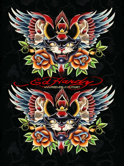 Ed Hardy Layout | Thebestlayouts's Blog